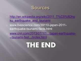 Tohoku Earthquake | PPTX
