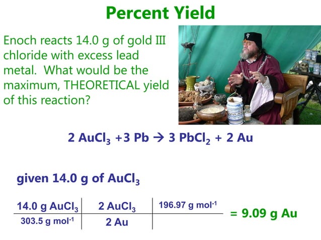 2011 topic 01 lecture 3 - limiting reactant and percent yield | PPT