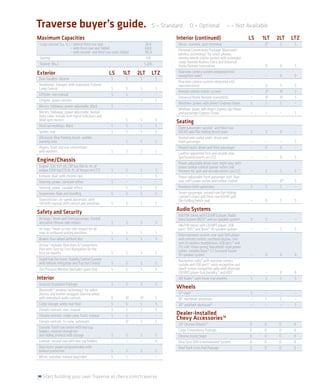 2011 traverse brochure | PDF