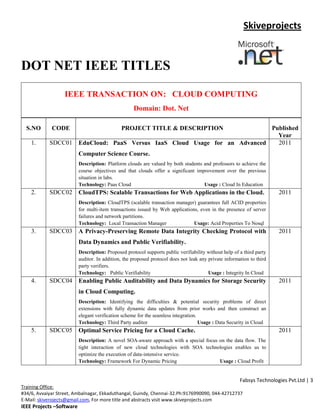2011 updated titles [ skiveprojects ] | PDF