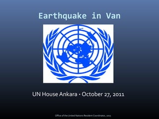 2011 van earthquake turchia | PPT