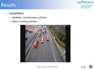 REAL-TIME 3D MODELING OF VEHICLES IN LOW-COST MONOCAMERA SYSTEMS | PPT