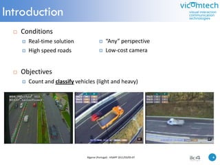 REAL-TIME 3D MODELING OF VEHICLES IN LOW-COST MONOCAMERA SYSTEMS | PPT