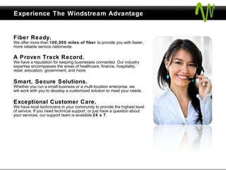 2011 Windstream Overview | PPT