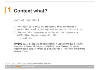 Designing in Context | PDF