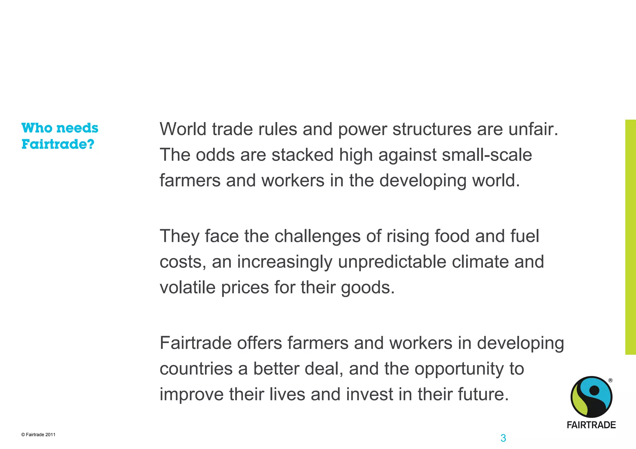 General Overview of the Fairtrade | PPT