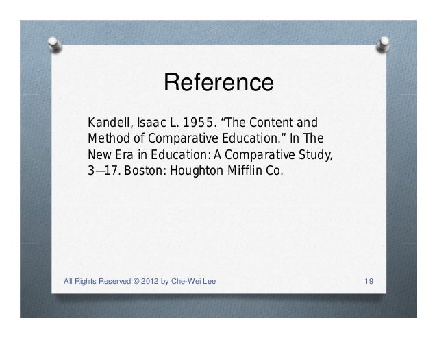 The Content And Method Of Comparative Education the-content-and-method-of-comparative-education