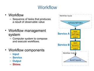 Non technical introduction to Web Services & Workflows. Taverna, Biocatalogue and myExperiment | PPT