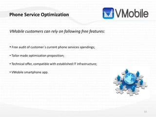 VMobile Corporate Profile | PPTX | Phone Services | Home Utilities
