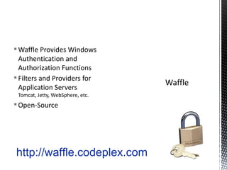 Waffle at NYCJavaSig | PPT