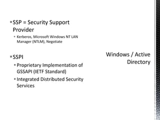 WAFFLE: Windows Authentication in Java | PPT