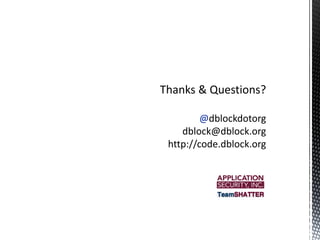 WAFFLE: Windows Authentication in Java | PPT