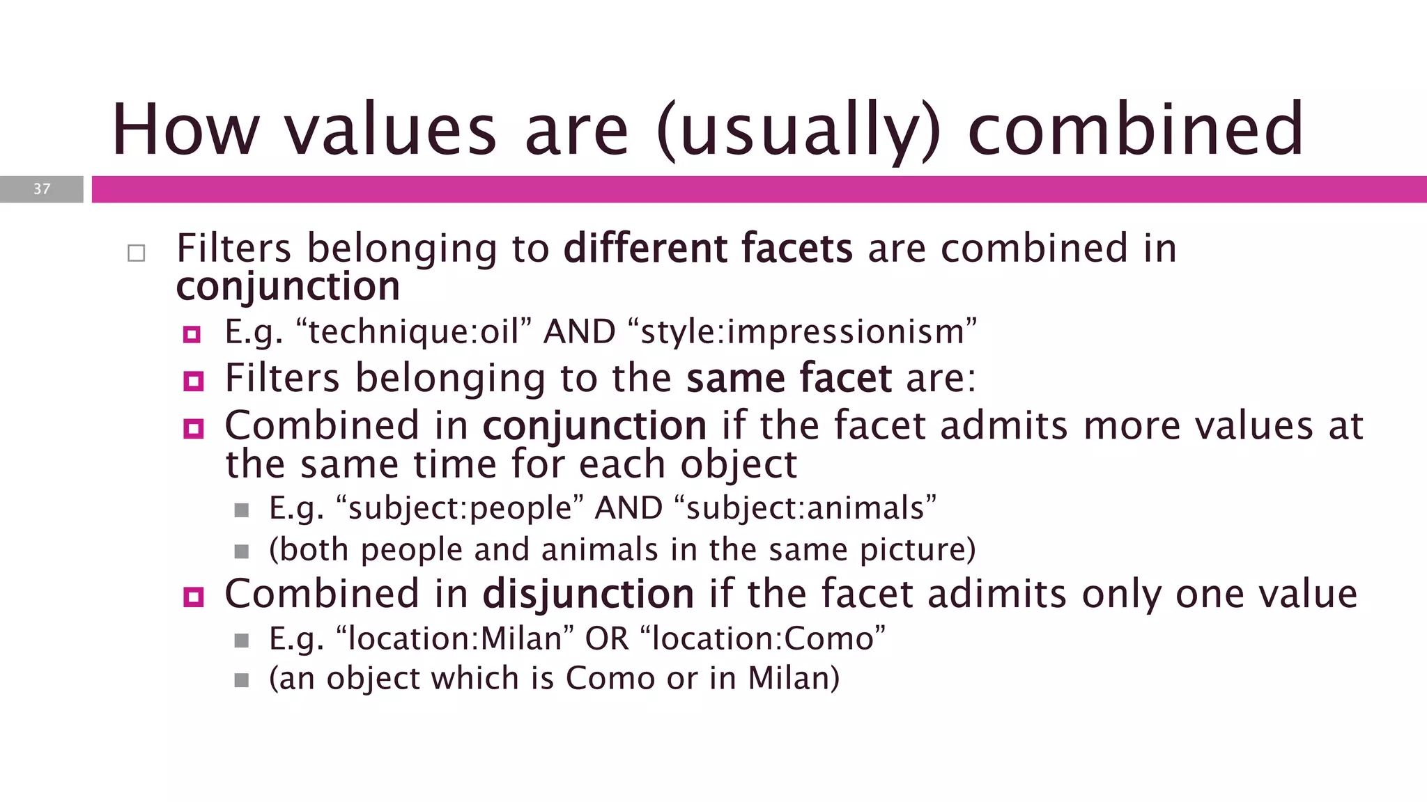 Models and interaction mechanisms for exploratory interfaces | PPT