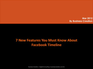7 New Features You Must Know About Facebook Timeline | PPT