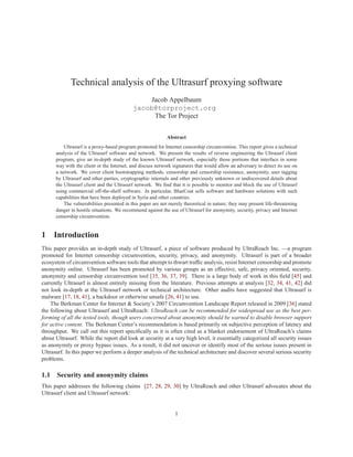 2012 04-16-ultrasurf-analysis | PDF