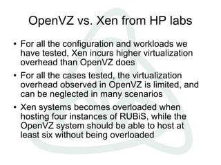 OpenVZ Linux Containers | PPT