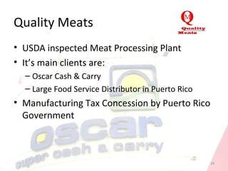 Oscar Cash & Carry - Who We Are | PPTX