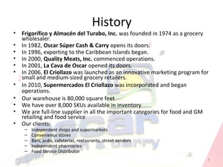 Oscar Cash & Carry - Who We Are | PPTX