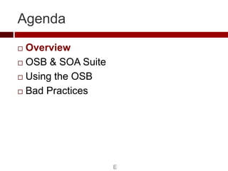 Where to use OSB | PPT