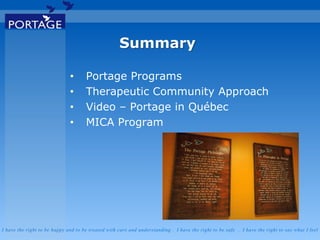 Drug addiction rehabilitation program for mentally Ill chemical abusers ...