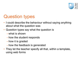 Moodle’s building blocks for eAssessment tools | PPT