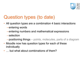 Moodle’s building blocks for eAssessment tools | PPT