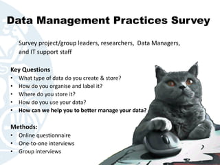 Research Data Management: What is it and why is the Library & Archives ...