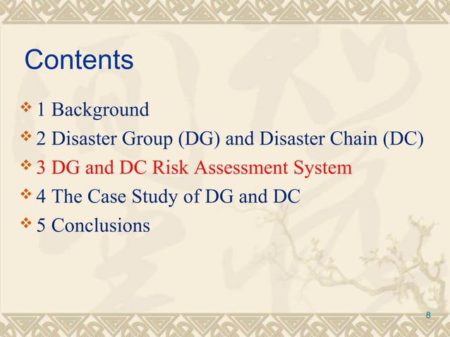 Formation mechanism, process and risk evaluation system of disaster ...