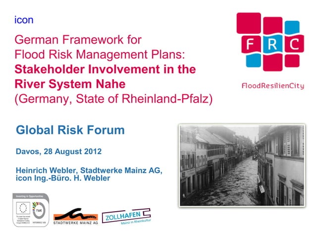 Flood risk management – creating efficiency by stakeholder involvement ...