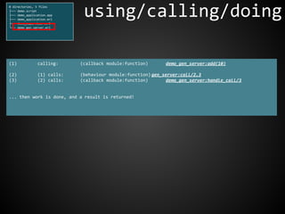OTP application (with gen server child) - simple example | PDF