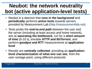 Estimating Packet Loss Rate in the Access Through Application-Level ...