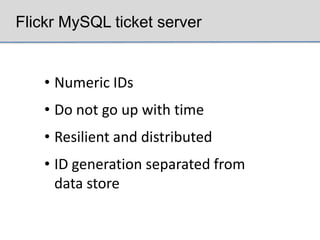 Unique ID generation in distributed systems | PPTX