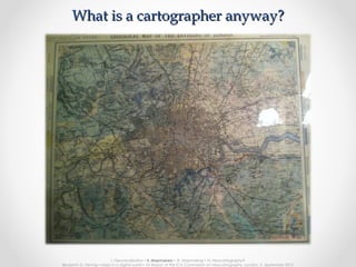 From geovisualisation to neocartography: Maps in a digital world | PPT