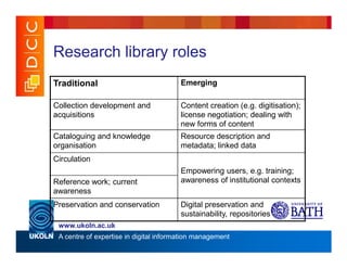 Continuity and change: Opportunities and challenges for the future of ...