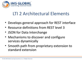 IMS Learning Tools Interoperability (Smart ICT Korea) | PPT