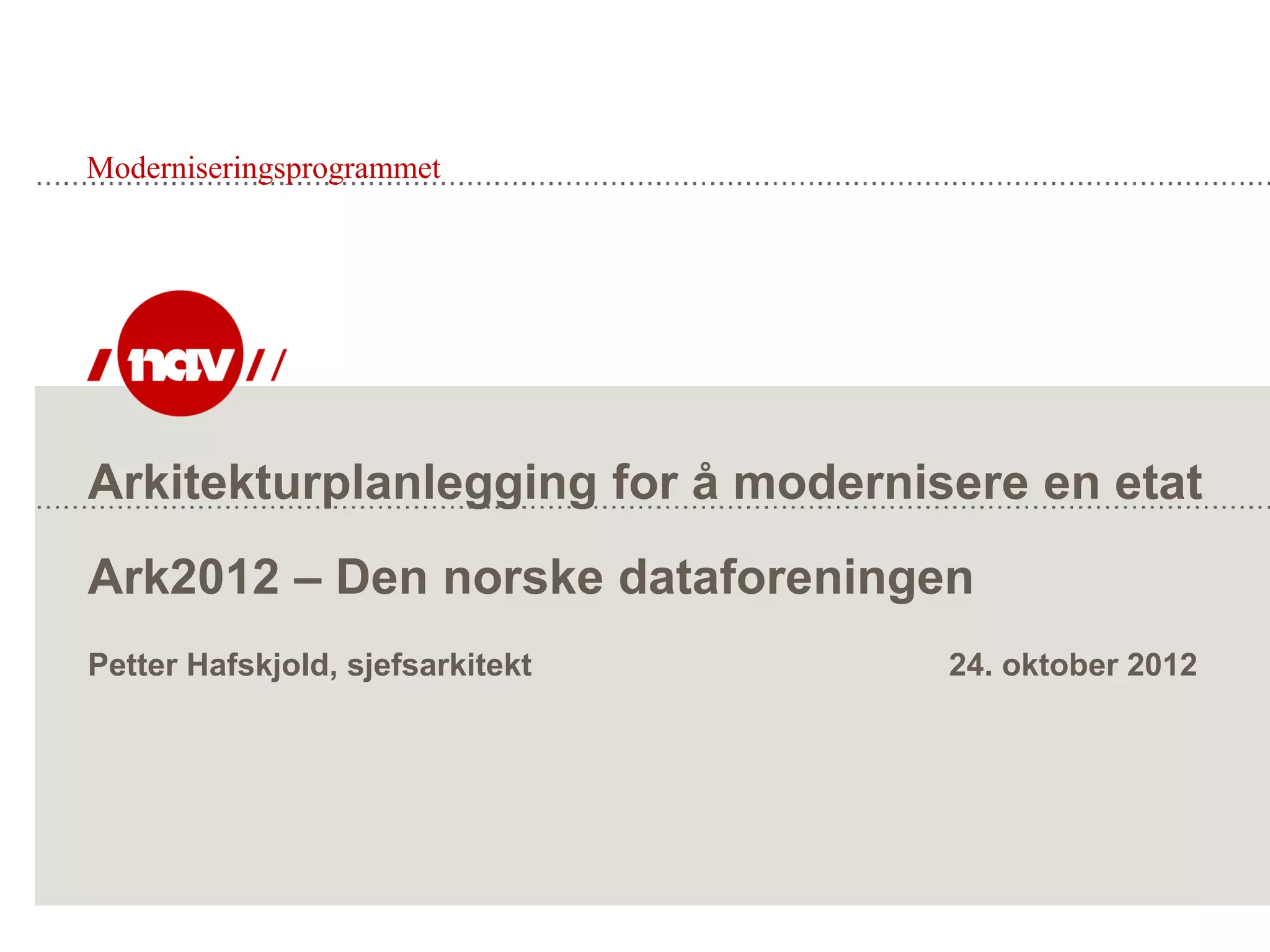 2012 10-24 ark2012 - arkitektur i mod | PDF