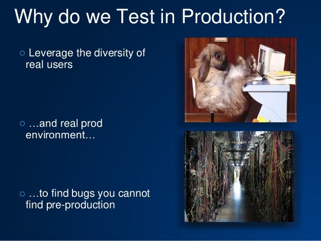 Testing In Production (TiP) Advances with Big Data and the Cloud