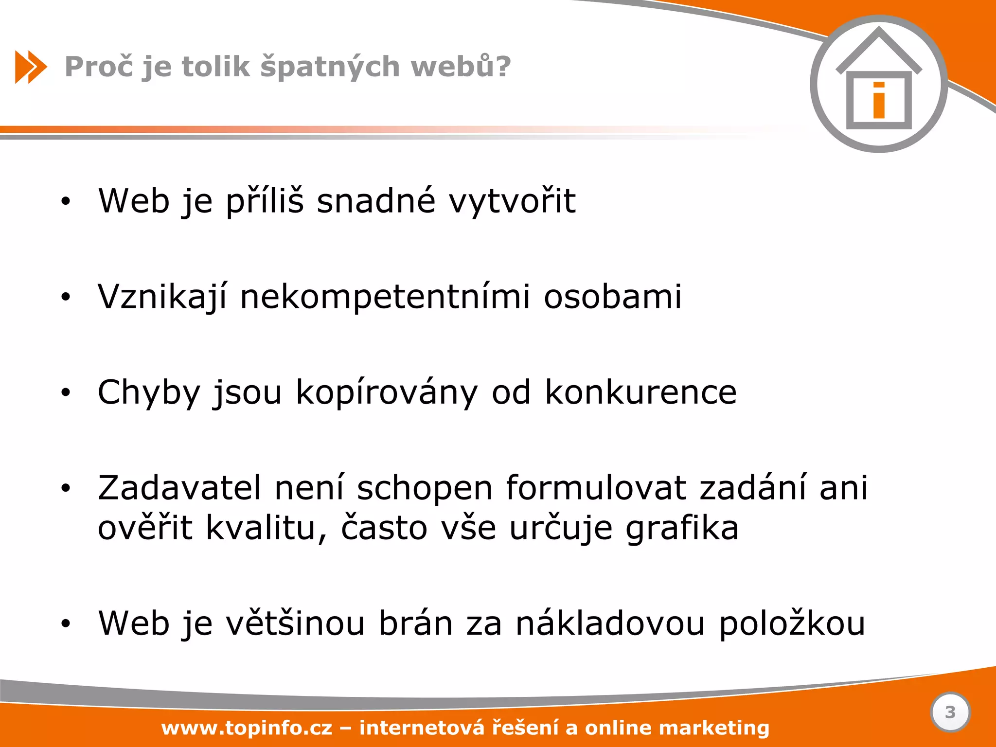 Struktura a obsah internetové prezentace | PPTX