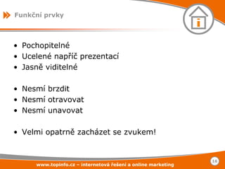 Struktura a obsah internetové prezentace | PPTX