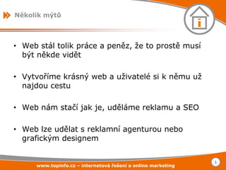 Struktura a obsah internetové prezentace | PPTX