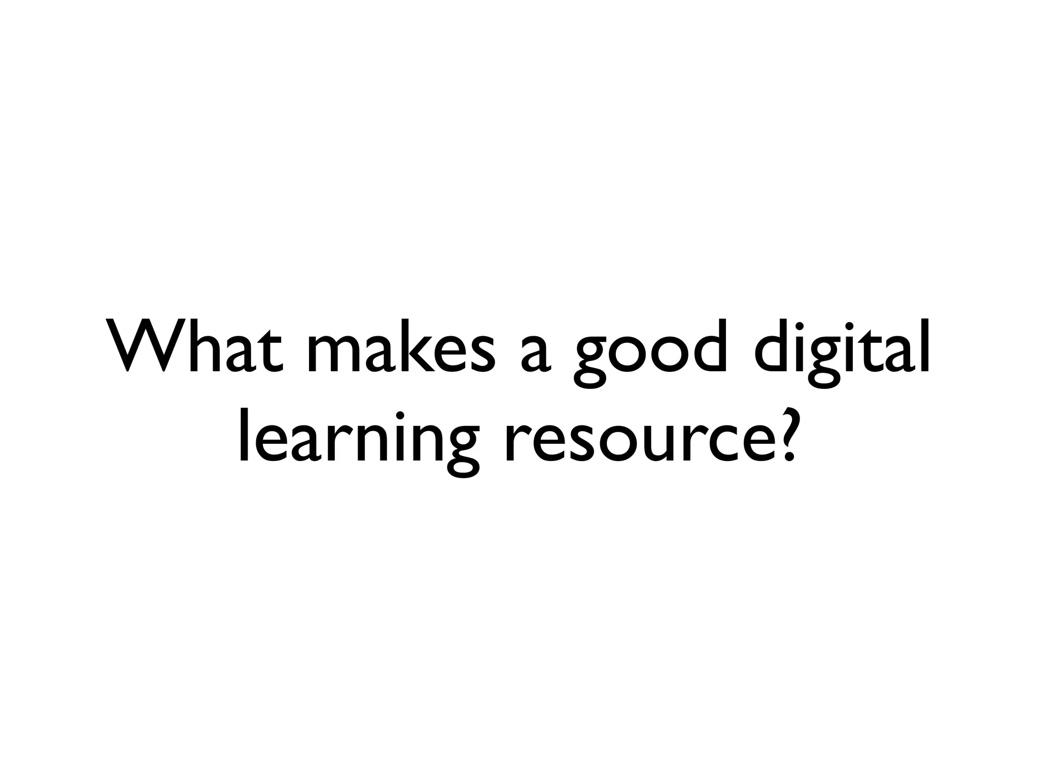 Digital Learning Resources | PDF