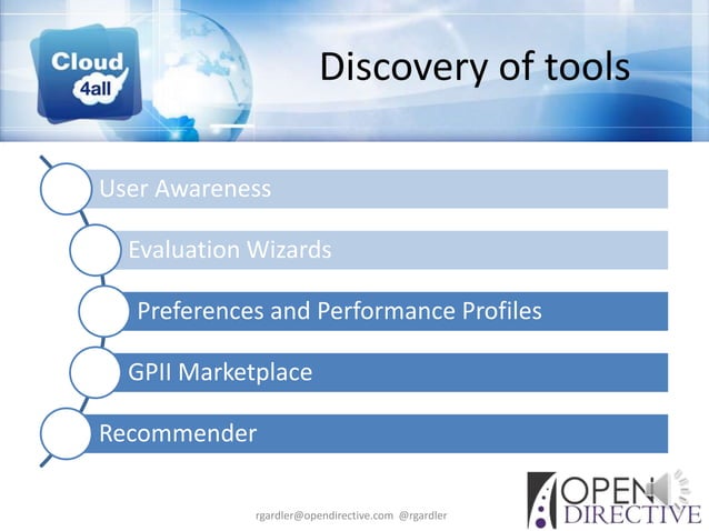 Cloud4All Introduction | PPT