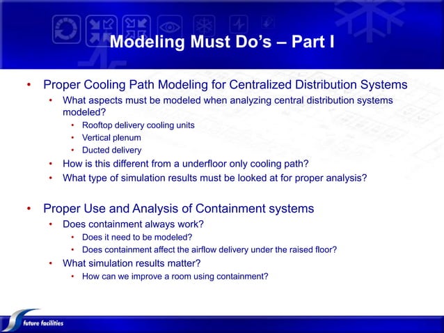 Data Center Simulation Modeling must do | PPTX