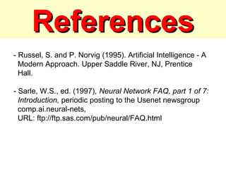 backpropagation in neural networks | PPT