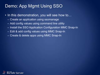 Using SSO for Application Configuration | PPT