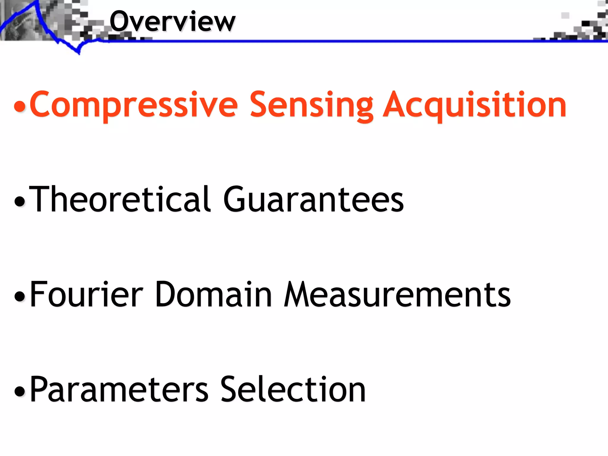 Compressed Sensing and Tomography | PDF