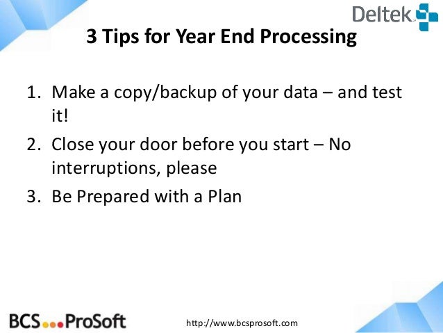 Deltek Vision Q4-2012 Year-End UGM