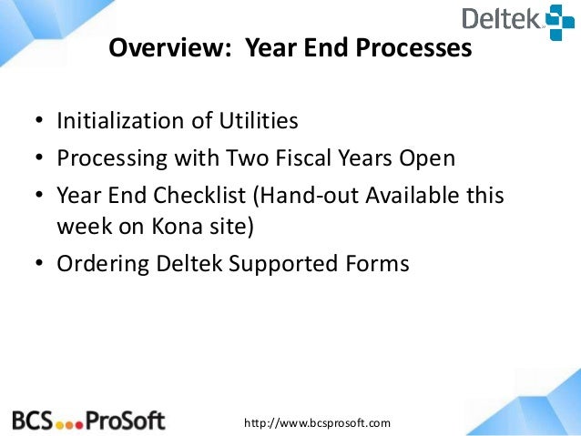 Deltek Vision Q4-2012 Year-End UGM