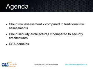 Cloud security and security architecture | PPTX