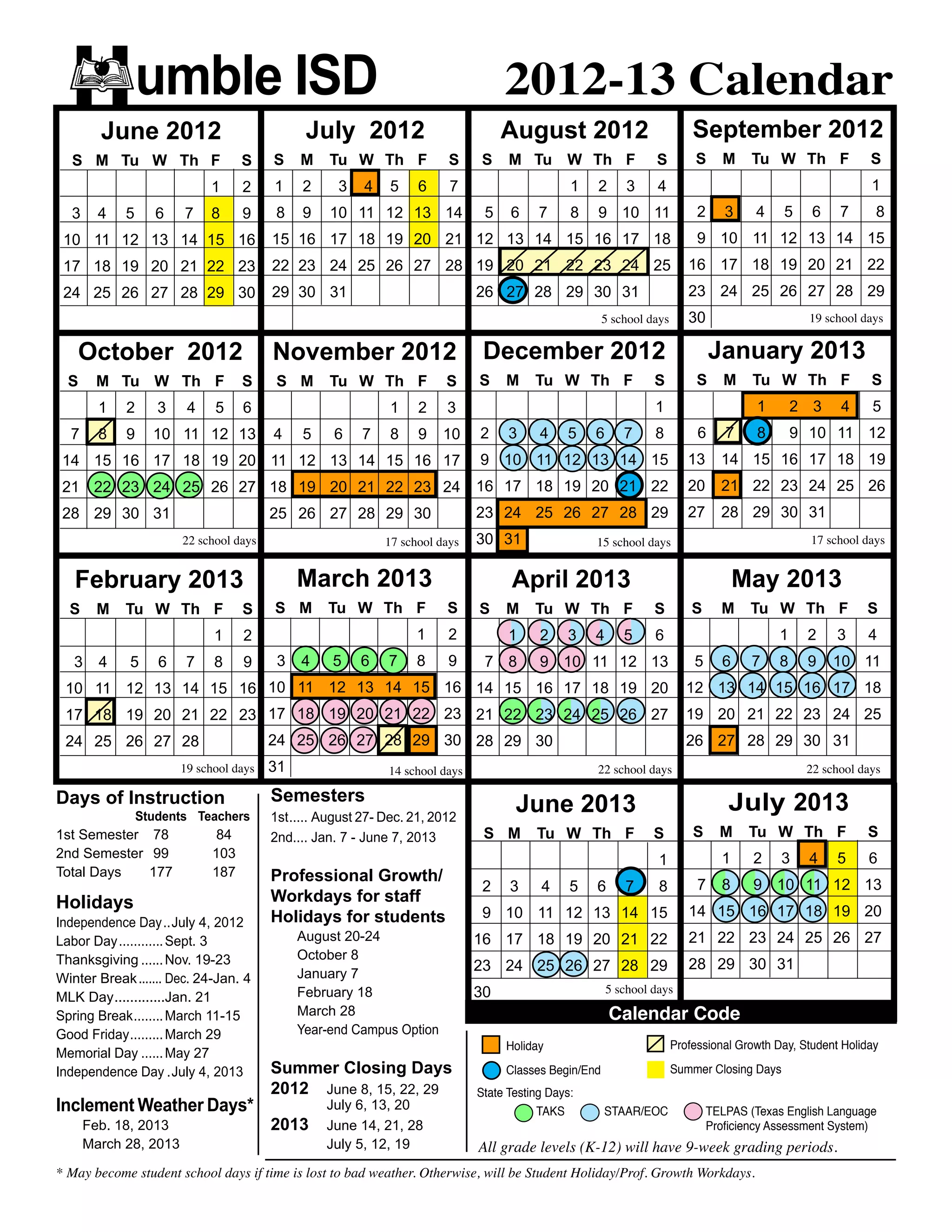 2012 13-calendar | PDF